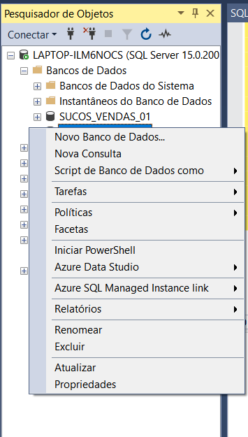 Anotação dos Comandos - Microsoft SQL por Maria Eduarda Machado Cardoso ...