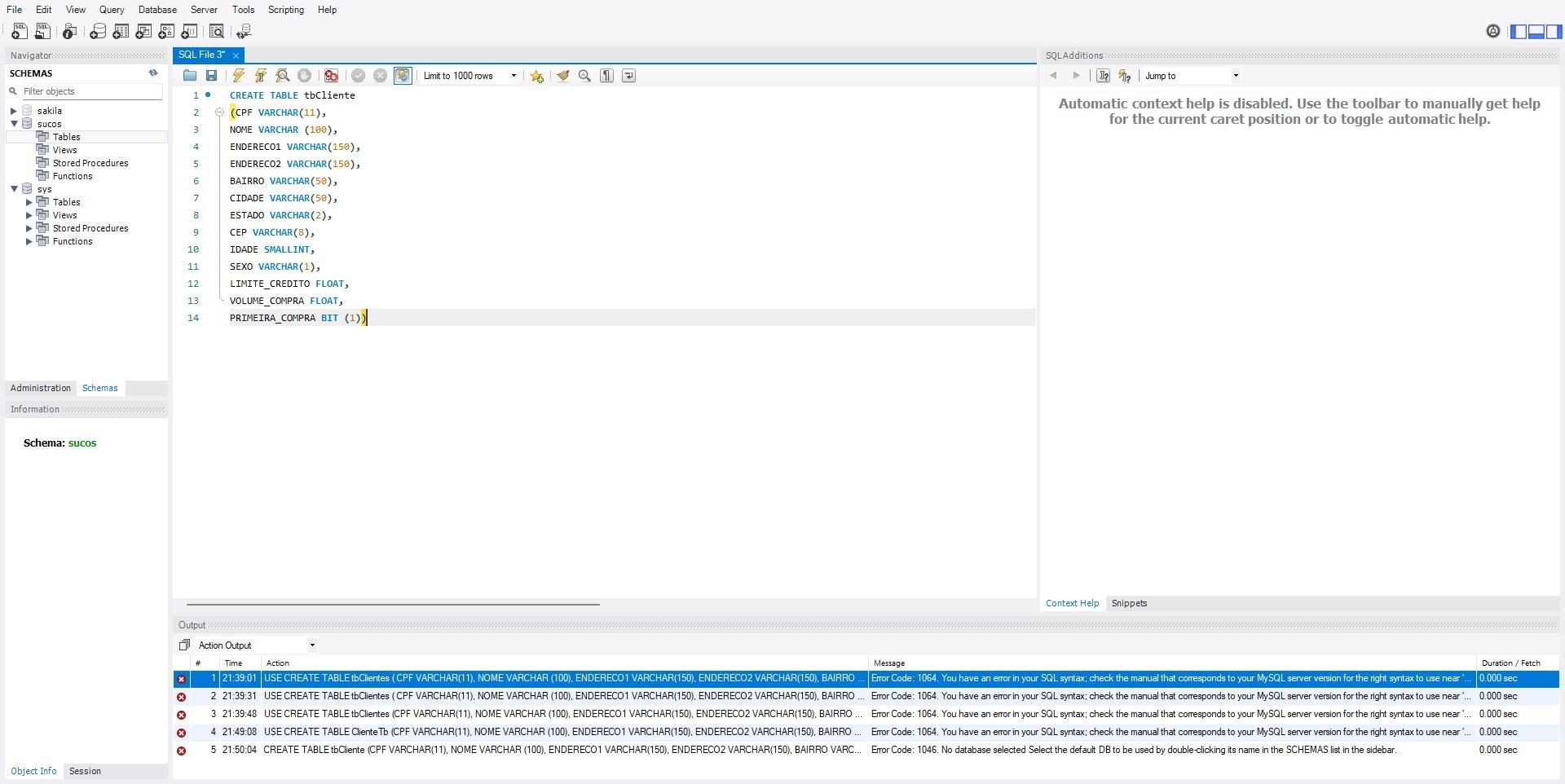 Error Code 1064 You Have An Error In Your SQL Syntax SQL Com MySQL Error Code 1064 You Have An Error In Your SQL Syntax SQL Com MySQL