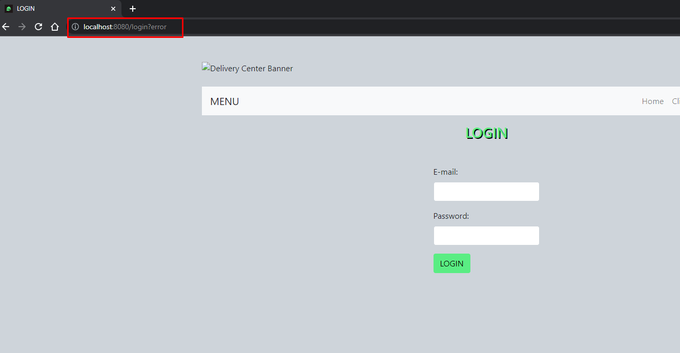 Não consigo fazer Login pelo template | Spring MVC: autenticação com ... Não consigo fazer Login pelo template | Spring MVC: autenticação com ...
