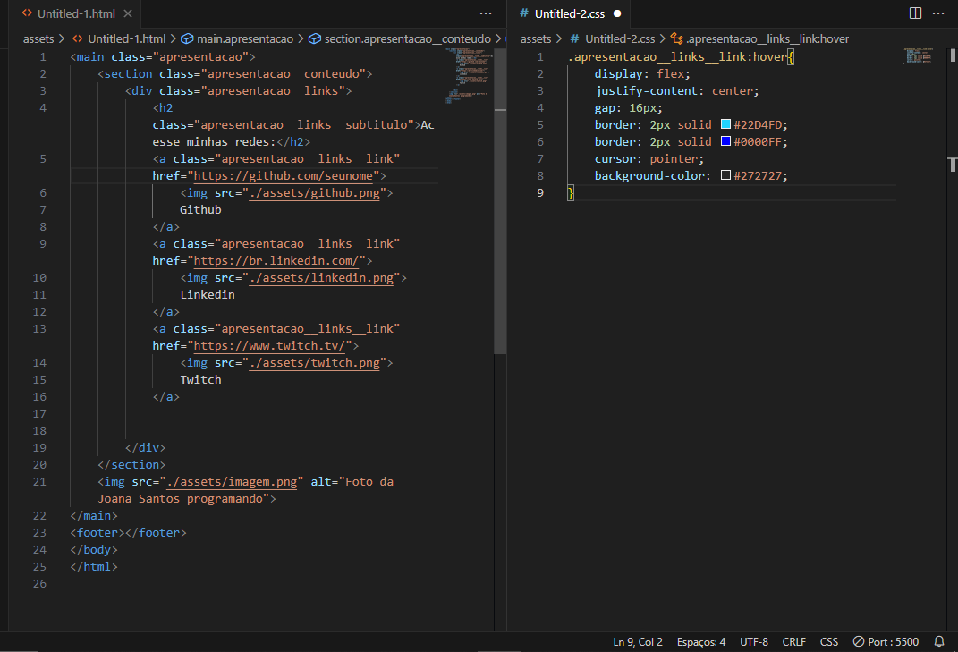 Projeto Projeto Mão Na Massa Html E Css Cabeçalho Footer E Variáveis Css Solucionado