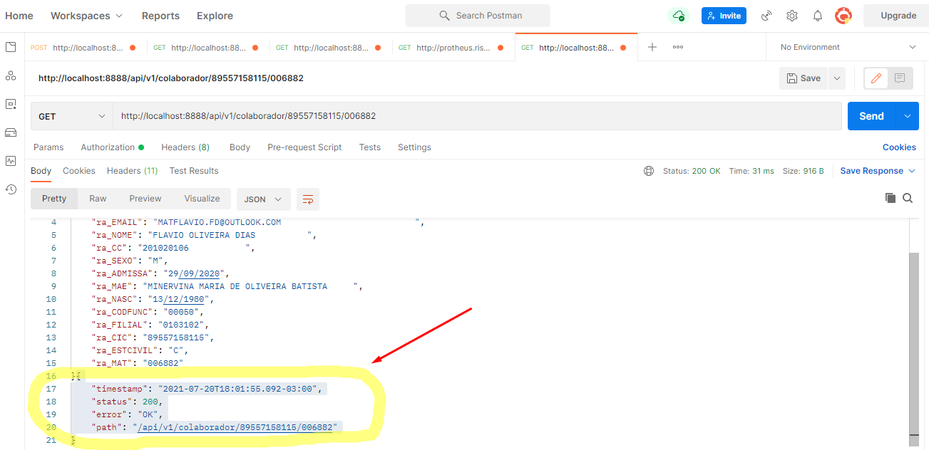 Retorno Json Spring Boot API Rest Seguran a Da API Cache E Monitoramento Solucionado