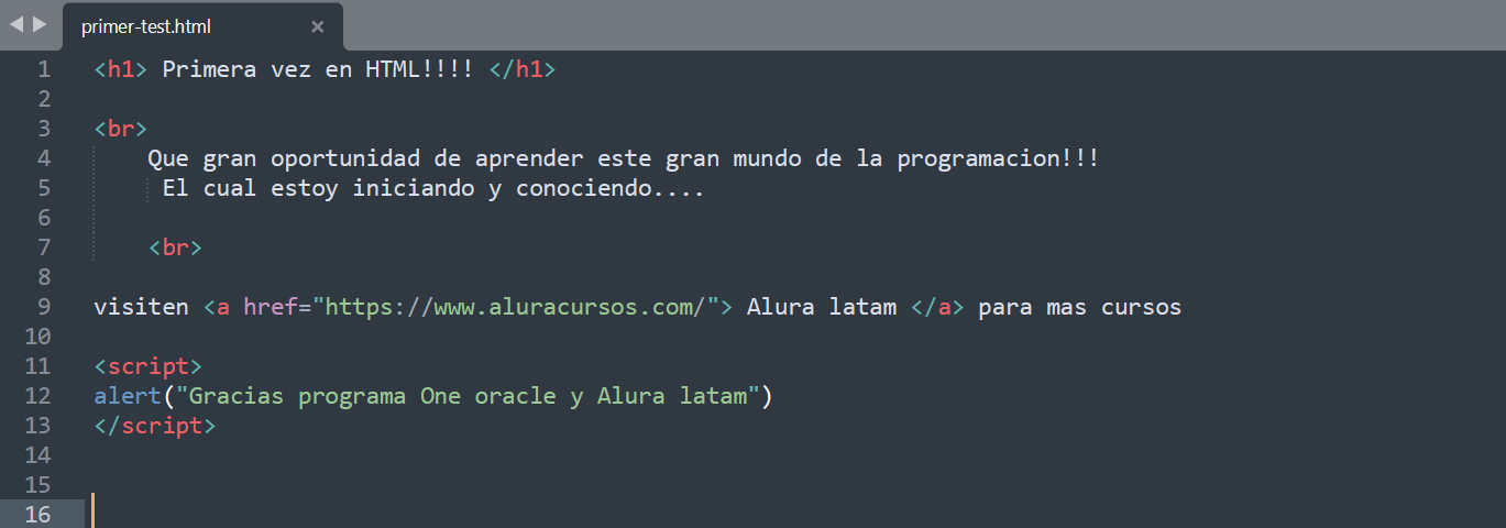Excelente inicio | Lógica de programación: Primeros pasos | Alura Latam ...